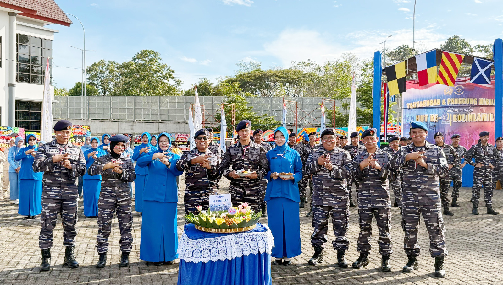 Puncak Peringatan HUT Ke-64 Kolinlamil, Satlinlamil 3 Gelar Syukuran ...