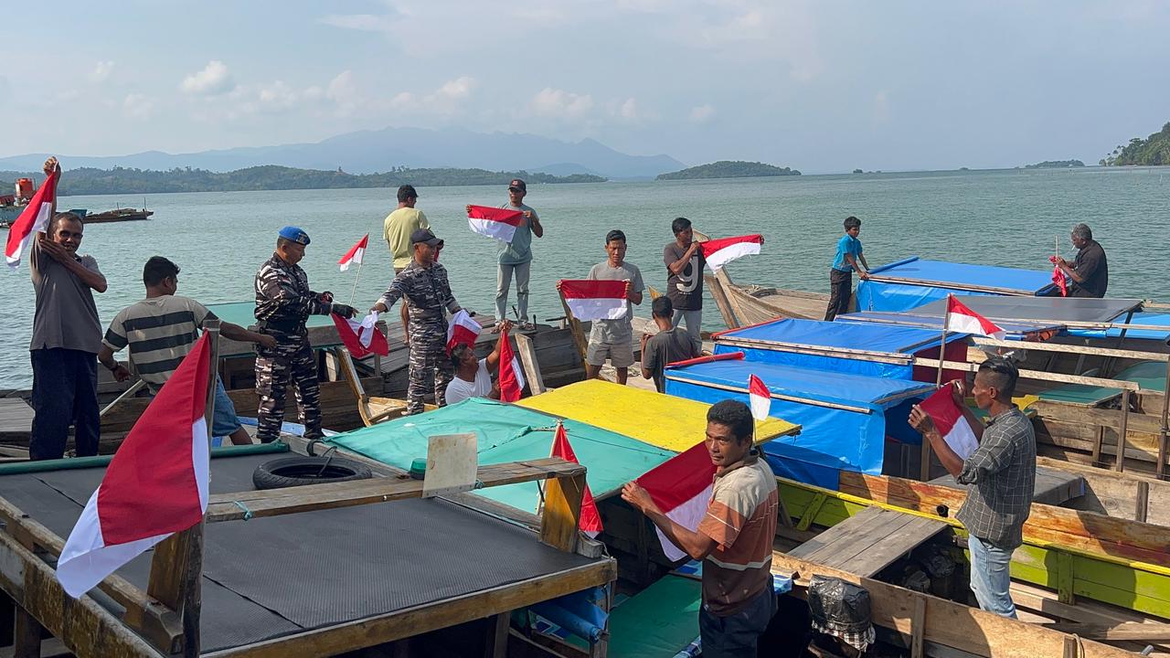 Gerakan Semangat Nasionalisme, Komandan Pos TNI AL Penuba Turun ...